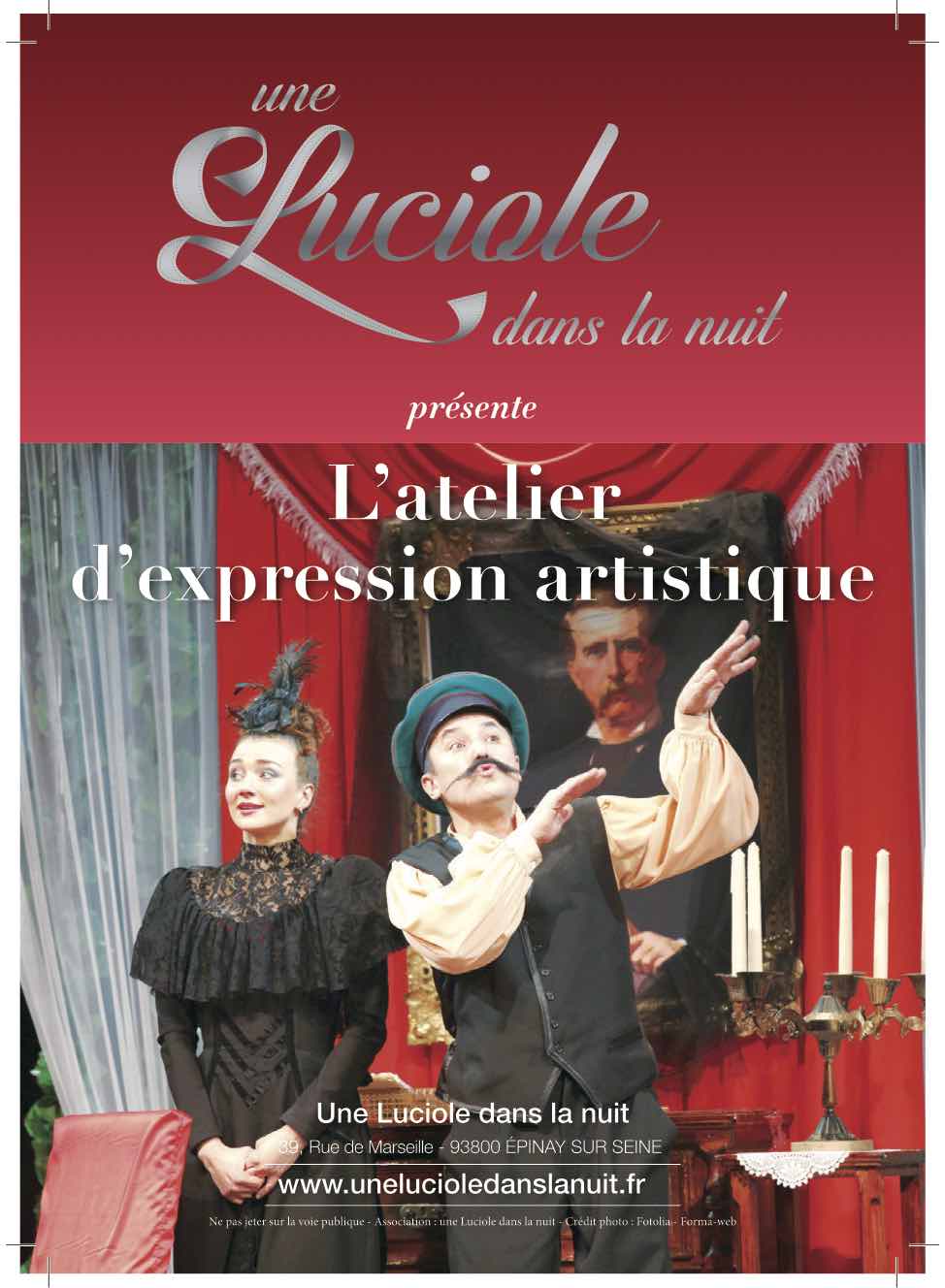 Atelier d'expression artistique - Une Luciole Dans La Nuit
